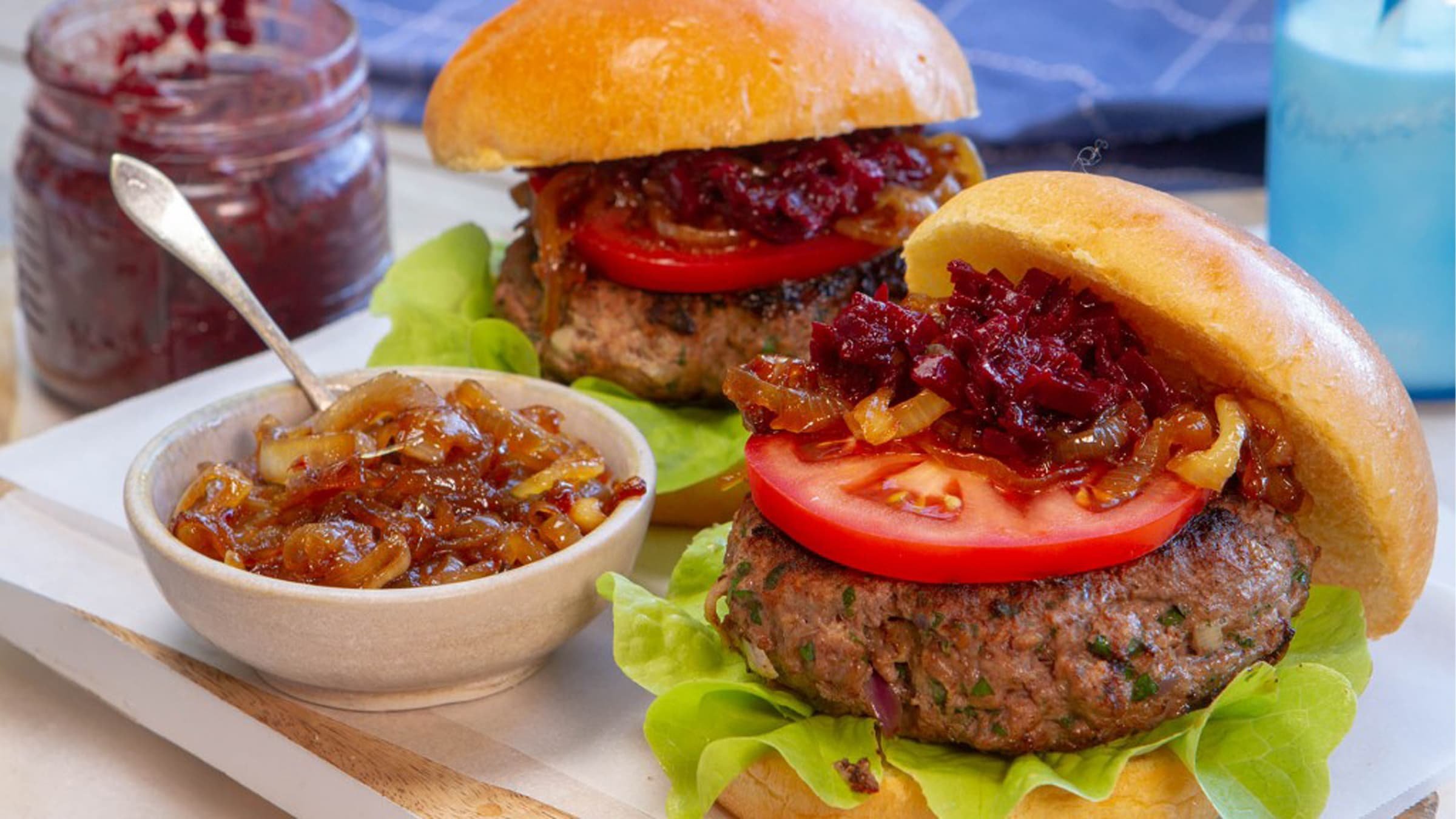 Beef Burger with Caramelised Onion | CSR Sugar