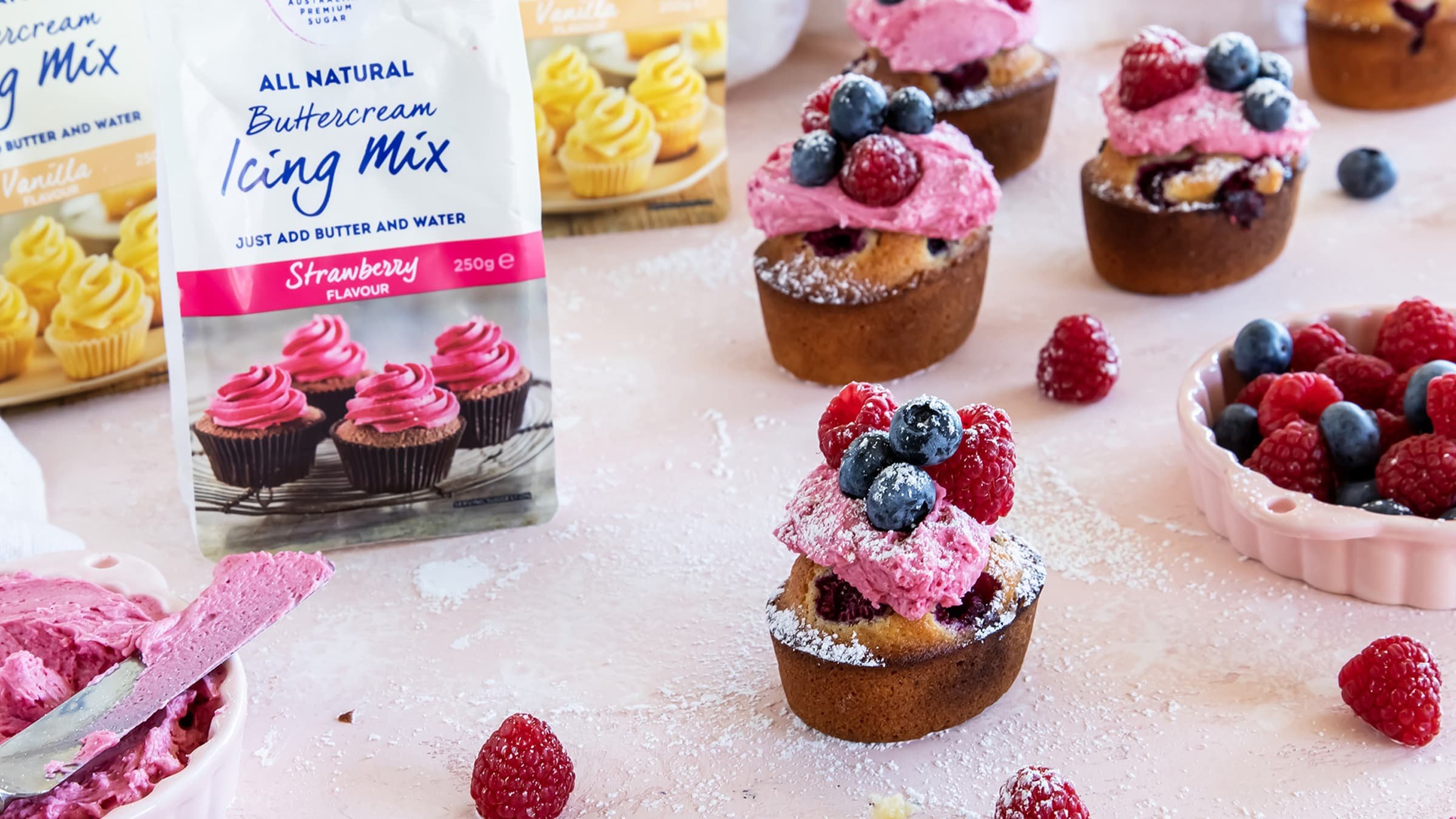 Berry Friands | CSR Sugar