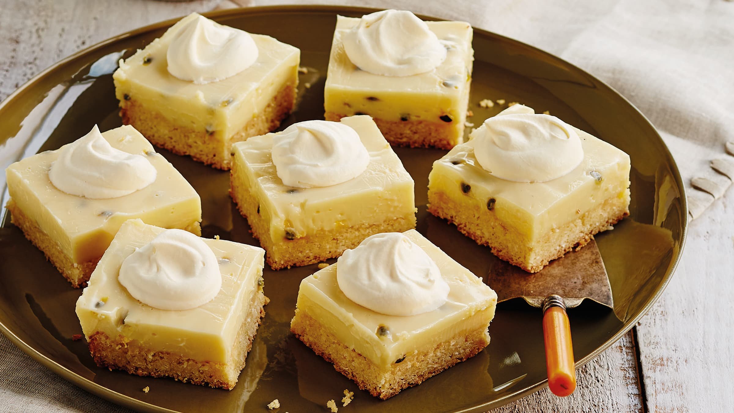 Passionfruit Slice | CSR Sugar