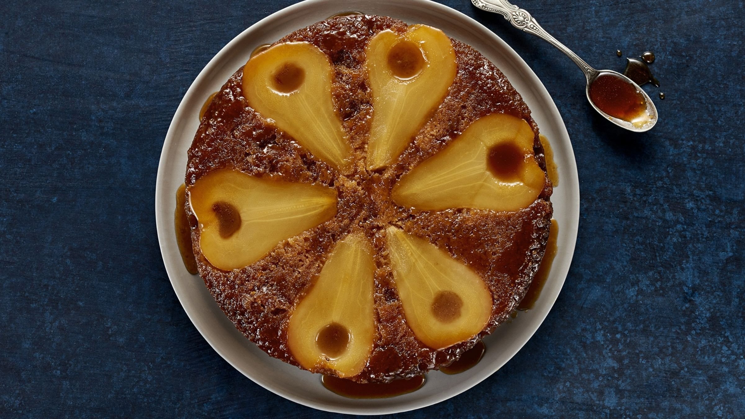 Upside Down Pear Cake | CSR Sugar