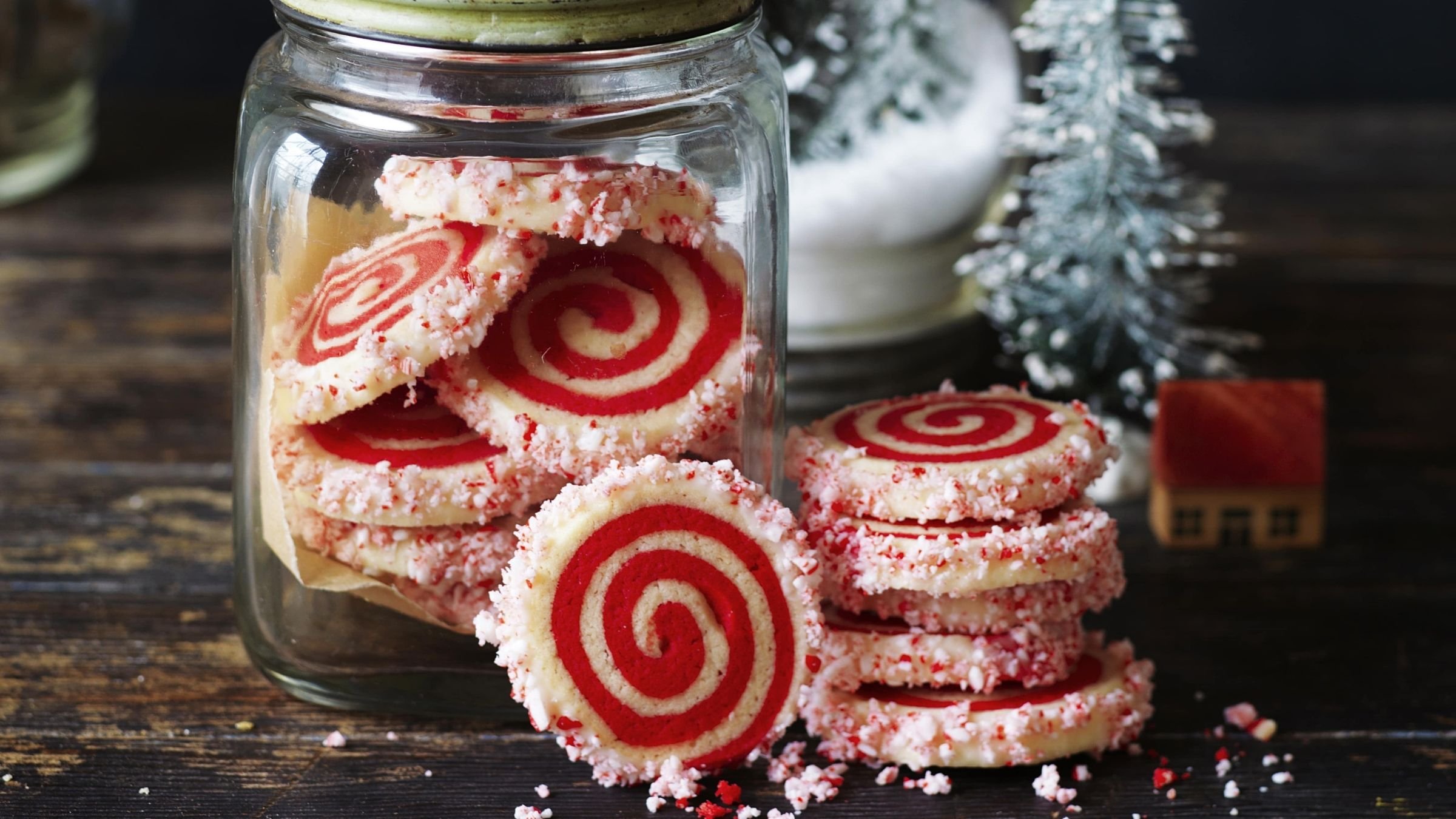 Candy Cane Pinwheels | CSR Sugar