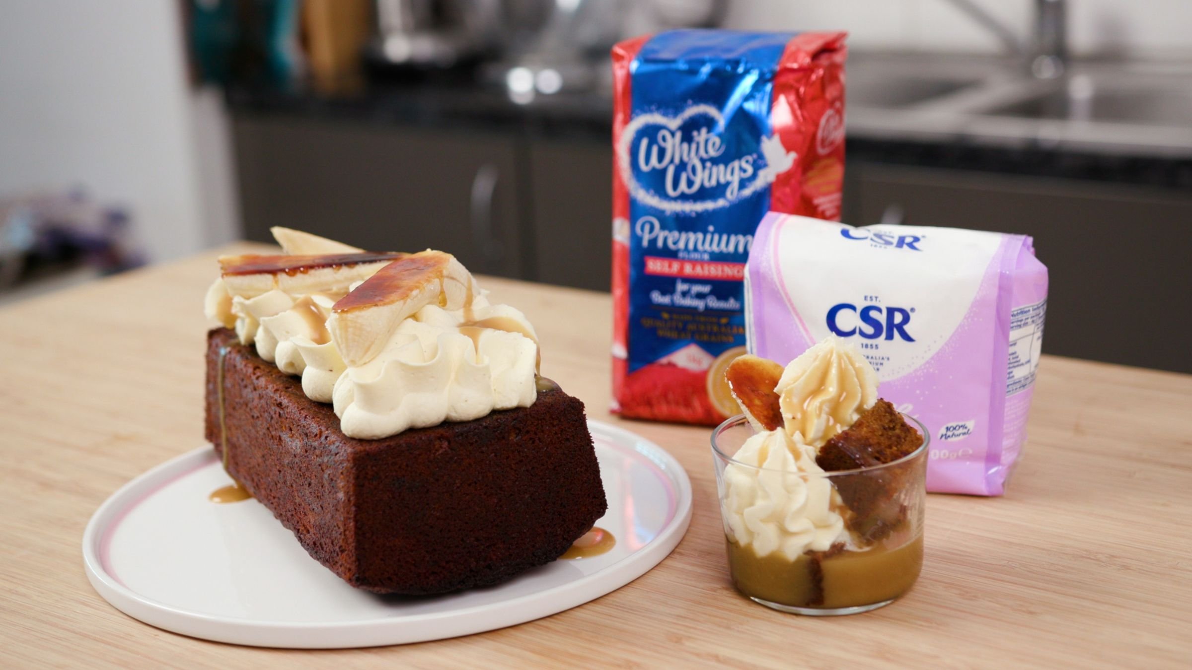 Anna Polyviou's Sticky Date & Banana Pudding | CSR Sugar