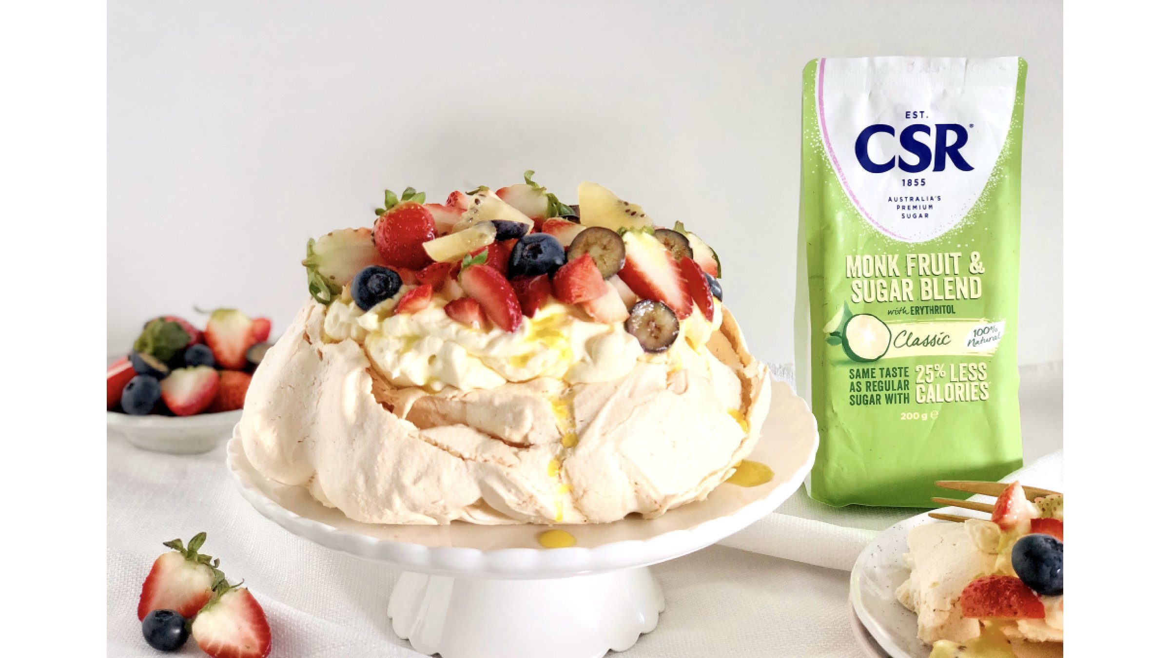 Seasonal Fruit Pavlova | CSR Sugar