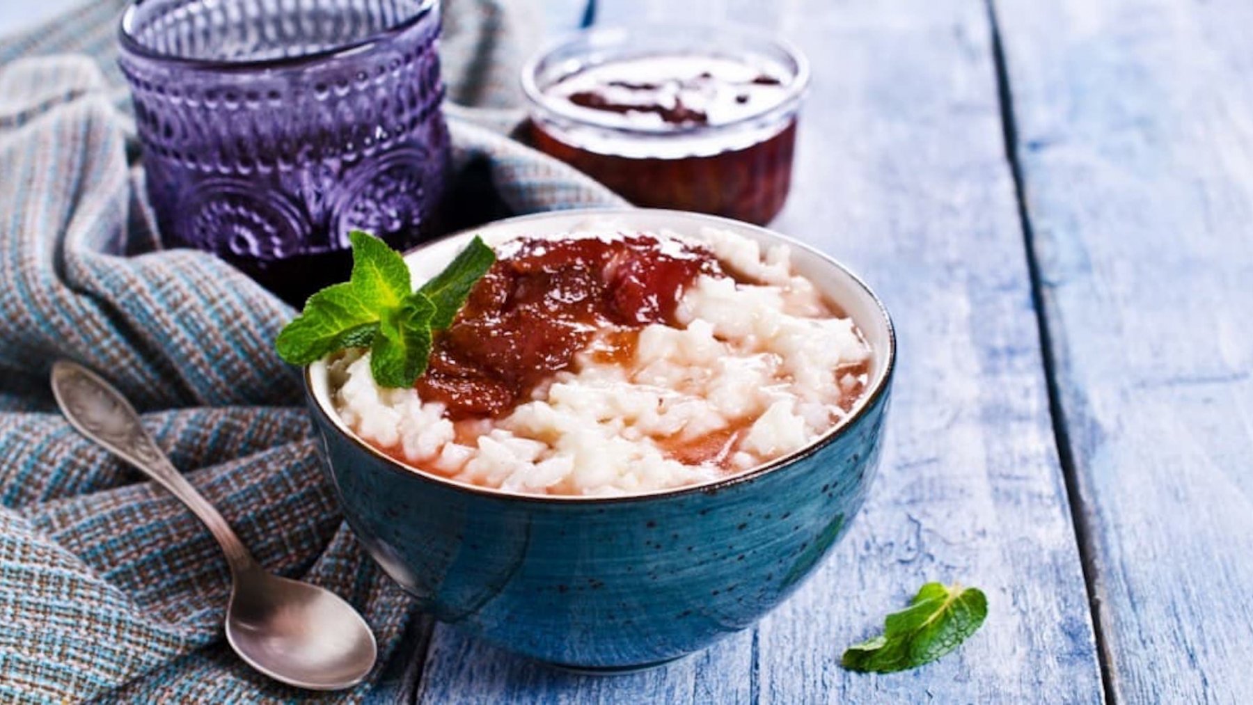 Stewed Strawberry Rice Pudding | CSR Sugar
